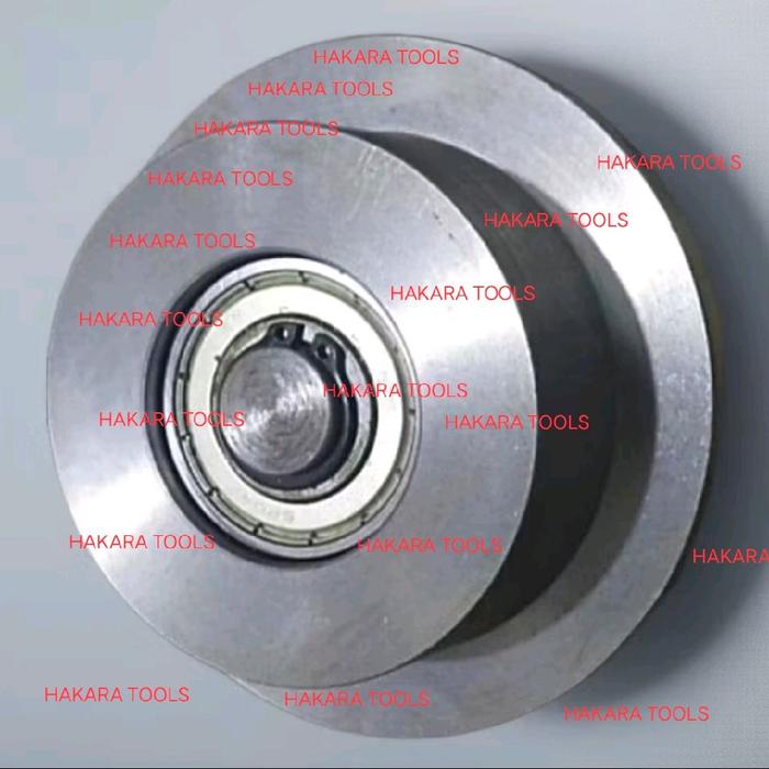 Jual Roda Lift Barang Rell Lift Unp 80mm Bahan Besi As Keras Double ...