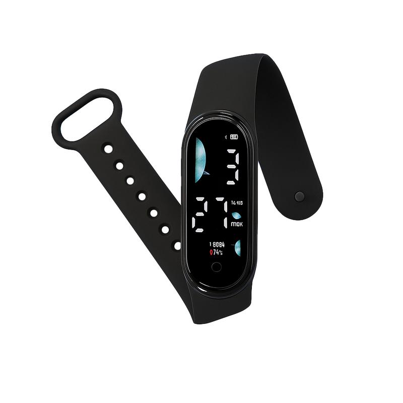 Jam Tangan Digital vintage Mewah Jam Cowok Keren Elektronik Jam Tangan ...