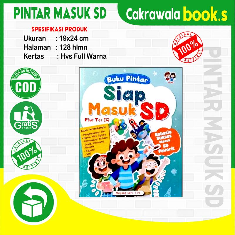 Buku Anak TK PAUD / Buku Pintar Siap Masuk Sekolah Dasar Plu - Shop ...