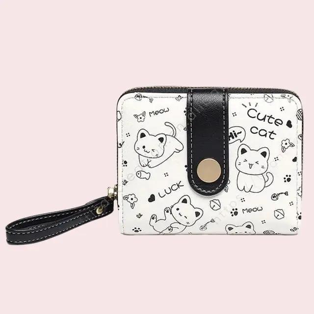 dompet cute cat-dompet wanita dompet lipat mini dompet kartu - Shop ...