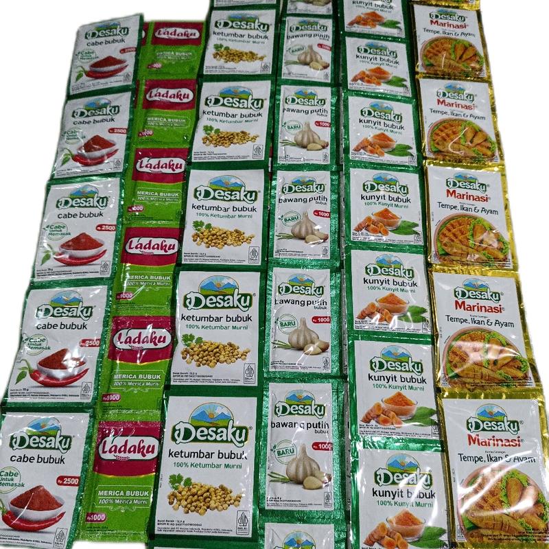 24 pcs Bumbu dapur Desaku marinasi desaku kunyit desaku bawang putih ...