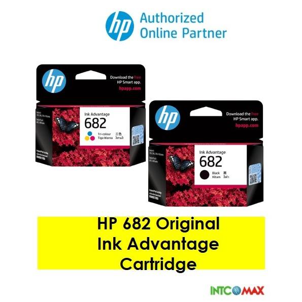 HP 682 Original Ink Advantage Cartridge - TikTok Shop Malaysia