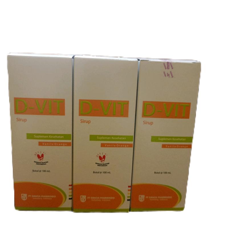 D - VIT VITAMIN D3 400 IU SIRUP D - VIT SIRUP 100ML - Shop | Tokopedia