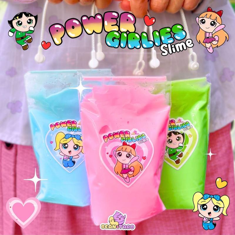 Power Girlies Slime by SLIME BINTARO || Tofu Slime || Slime Lucu ...