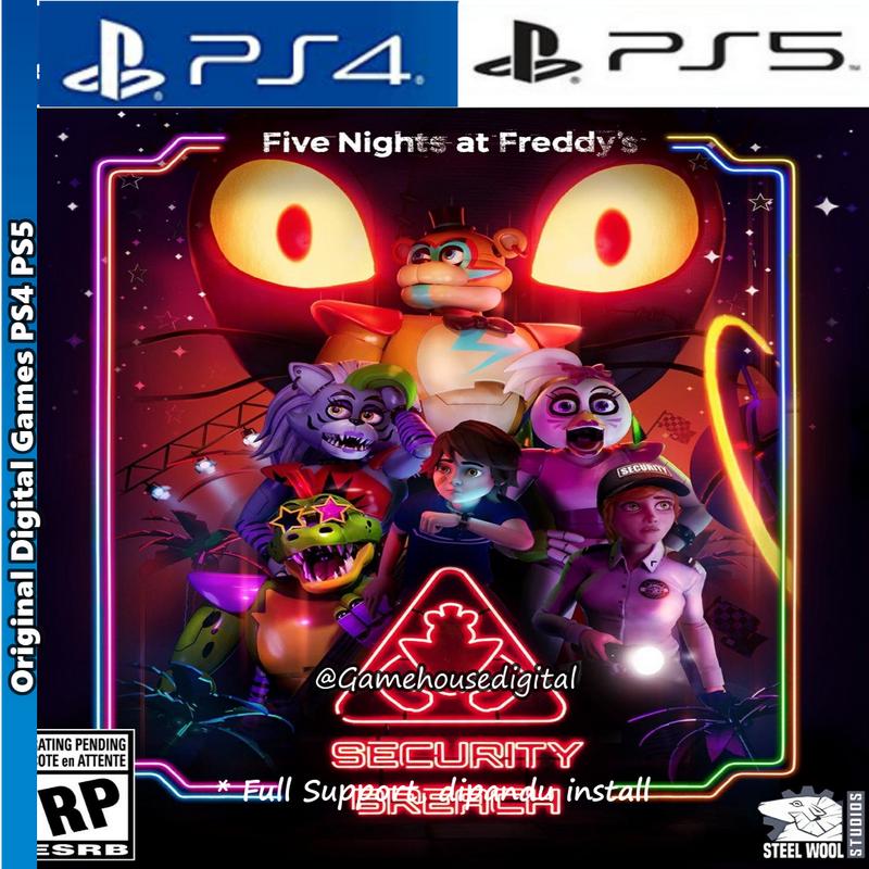 Five Nights at Freddy's: Security Breach PS5 PS4 Original Games - Shop ...