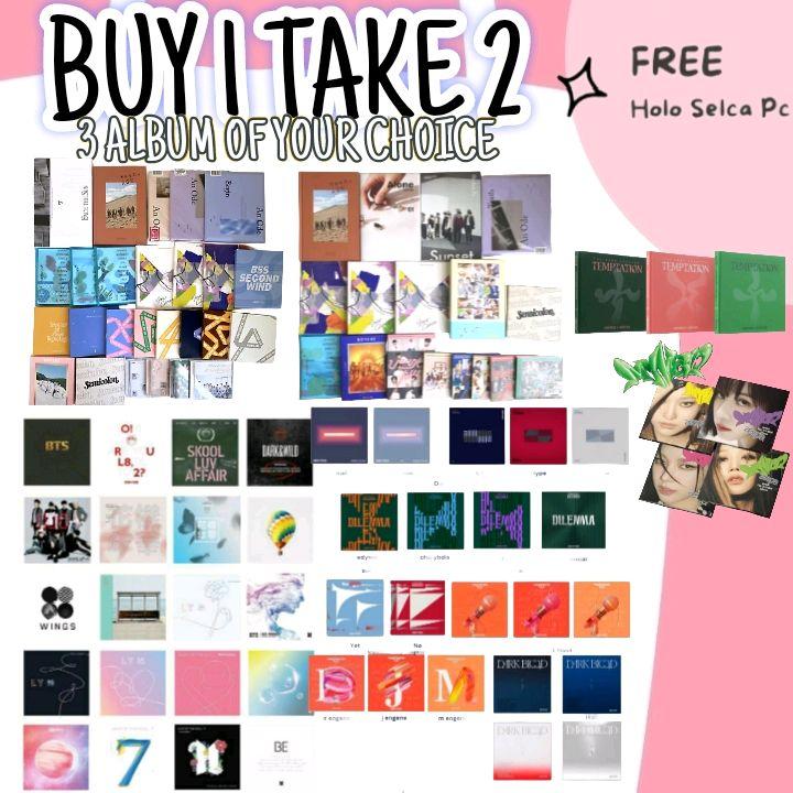 [BUY 1 TAKE 3] 3 ALBUMS OF YOUR CHOICE w/ FREEBIES (CD and Inclusions ...