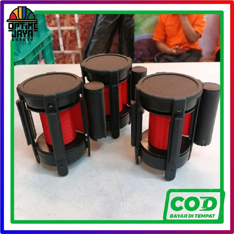 Kepala Tiang Antrian / Pita Tiang Antrian Stainles Steel - Shop | Tokopedia