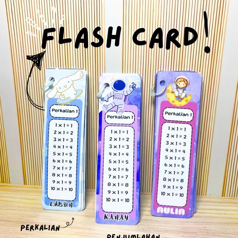 FLASHCARD BERHITUNG COCOK UNTUK ANAK BEBAS DESIGN SESUKA HATI - Shop ...