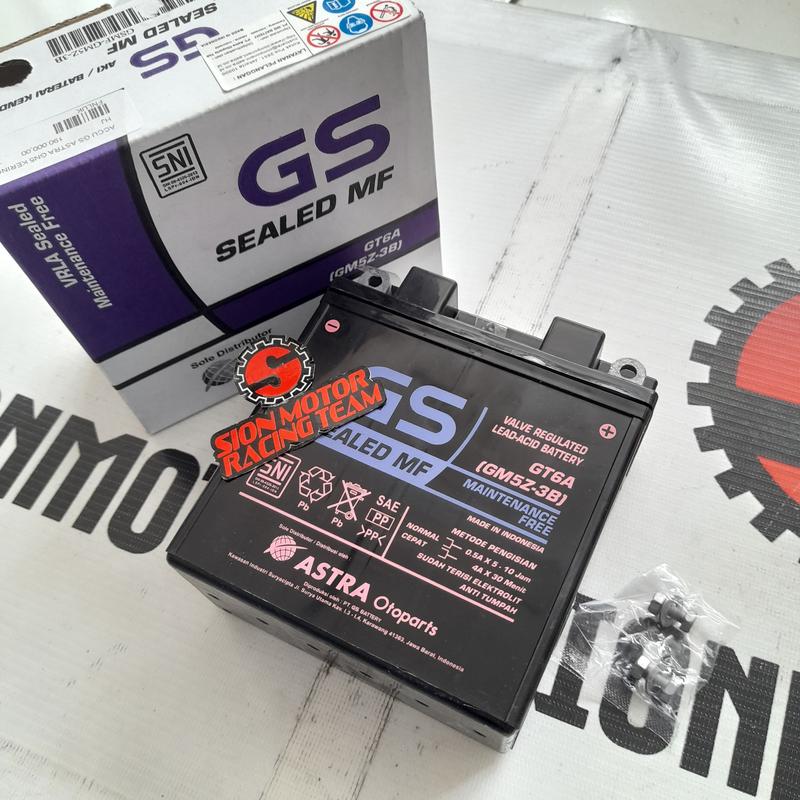 Aki Motor GS ASTRA ASLI GM5Z-3B Grand / F1zr Kering 12V 5Ah - Shop ...