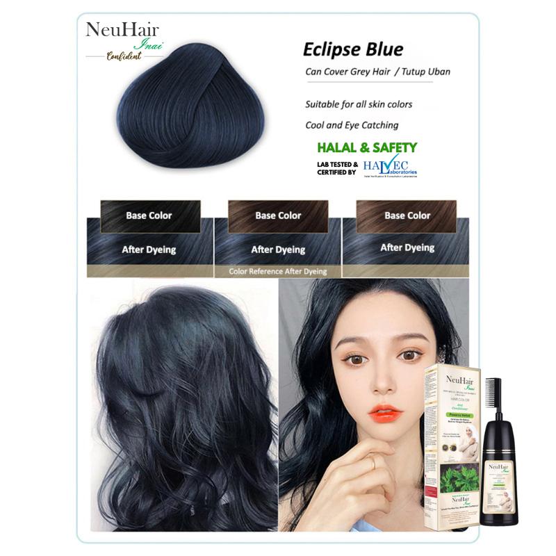 [Normal Deal] ECLIPSE BLUE NeuHair Inai Pewarna Rambut Hair Dye ...