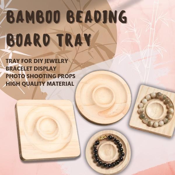 Bamboo Beading Boards Beads Design Trays DIY Jewelry Making Bracelets ...
