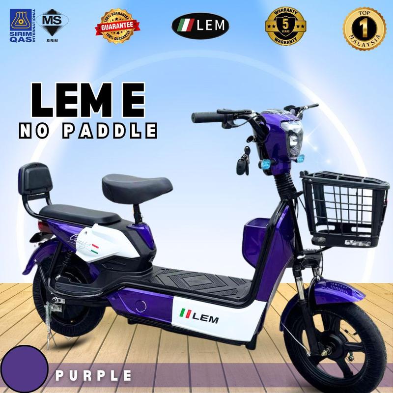 LEM NEW ELECTRIC BIKE !! / MODEL LEM E (2 SEAT) - TikTok Shop Malaysia