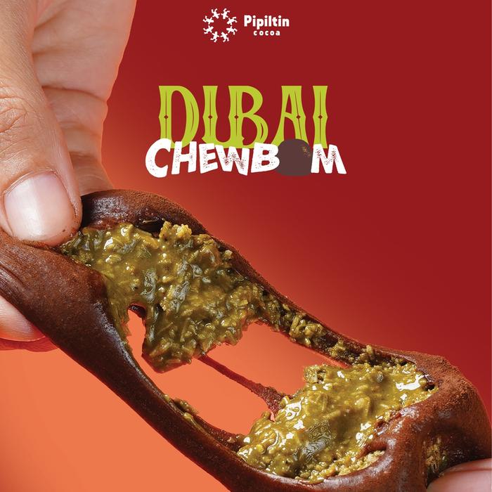 Jual Dubai Chocolate Gift Box - Pipiltin Cocoa Chocolate Chewy Chewbom ...