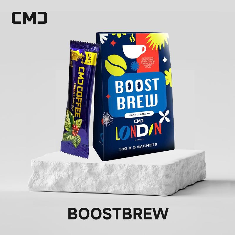 [CMC] BoostBrew Coffee with MCT | 10G X 5 Sachets - TikTok Shop Singapore