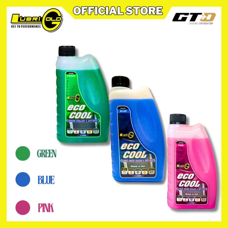 LUBRIGOLD ECOCOOL COOLANT 1L - ANTI RUST AND ANTI FREEZE - TikTok Shop ...