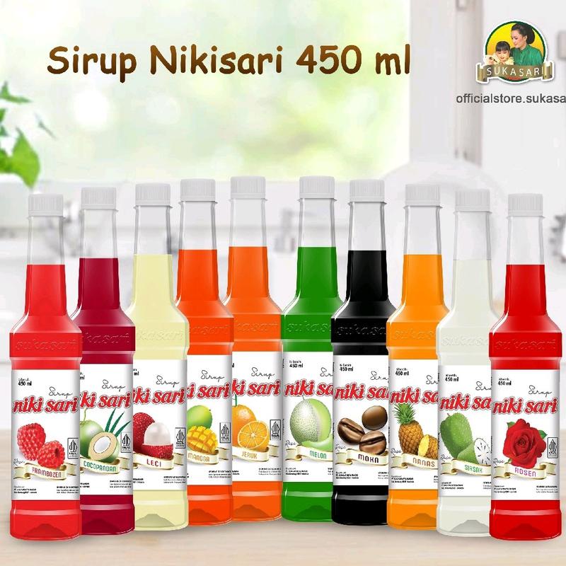 Sirup Nikisari Pet 450 Ml - Shop | Tokopedia