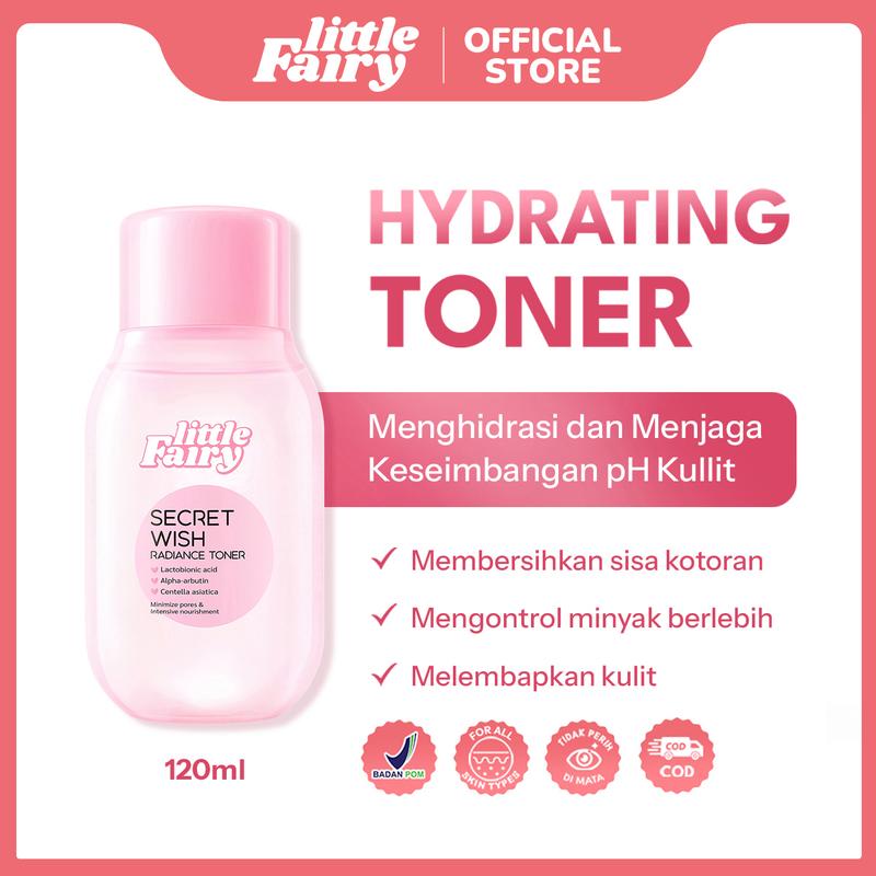 LITTLE FAIRY Secret Wish Radiance Toner centella asiatica ARBUTIN ...