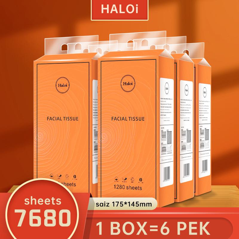 [6 PACKS]HALOi Tissue Air-Cushion Comfortable Tisu 7680 sheets - TikTok ...