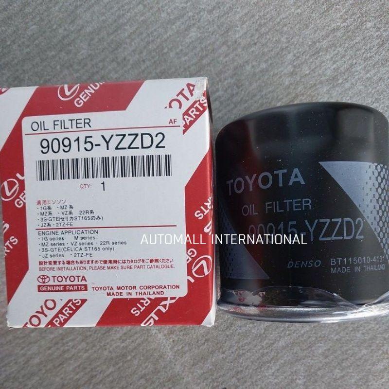 TOYOTA OIL FILTER 90915-YZZD2 HILUX INNOVA FORTUNER PRADO KUN25 KUN26 ...