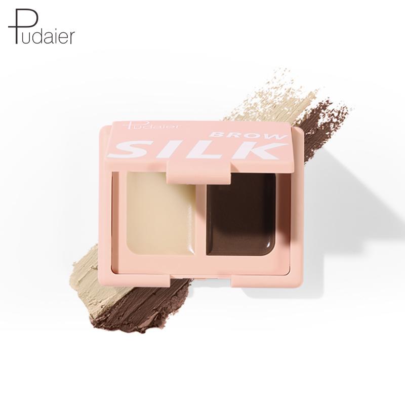 Pudaier Two Color Brow Dye and Shape Eyebrow Cream Waterproo - TikTok ...
