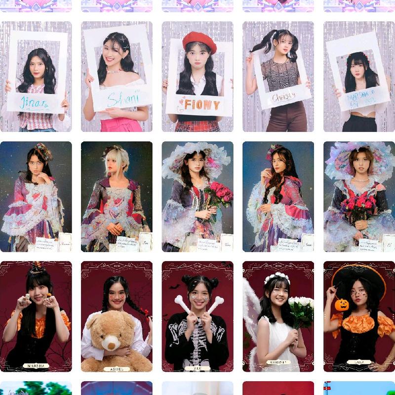 Photocard JKT48 25pcs Mix 5 Tema (Banzai Venuz, Sinistrous Memoirs ...