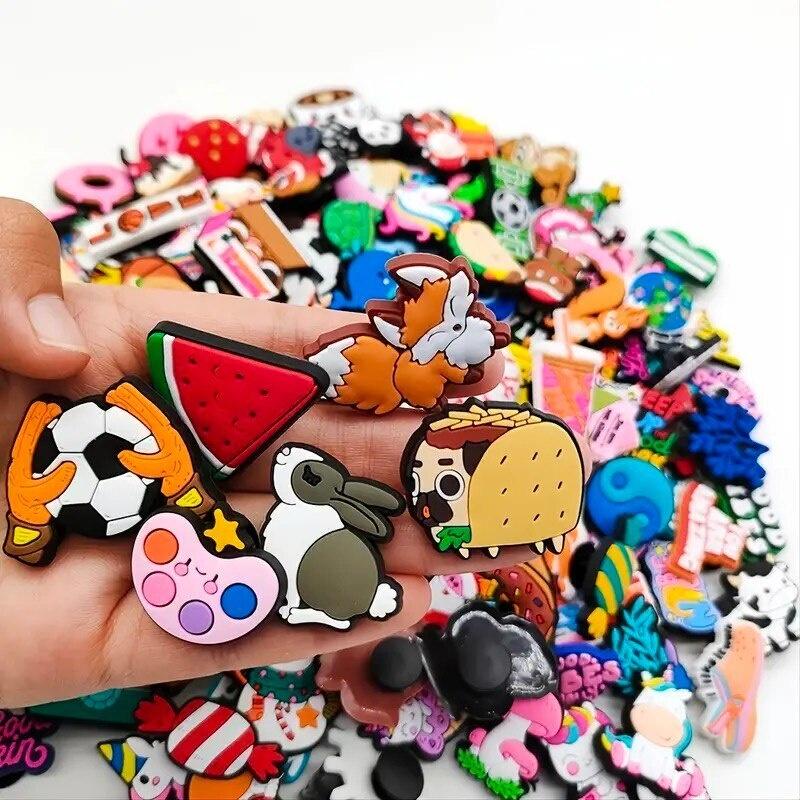 Jibbitz Random 5pcs/10pcs/20pcs Shoe Charm For Hole Shoes Decoration ...