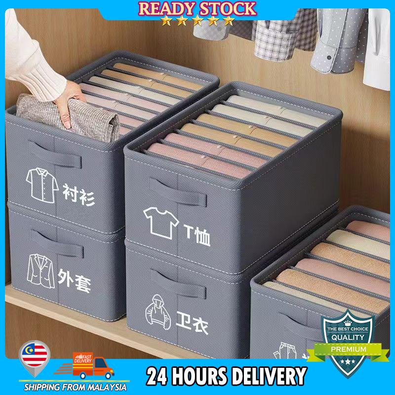 (COD) Cloths Storage Box Jeans Pants Apartment Sorting Box Ikea ...