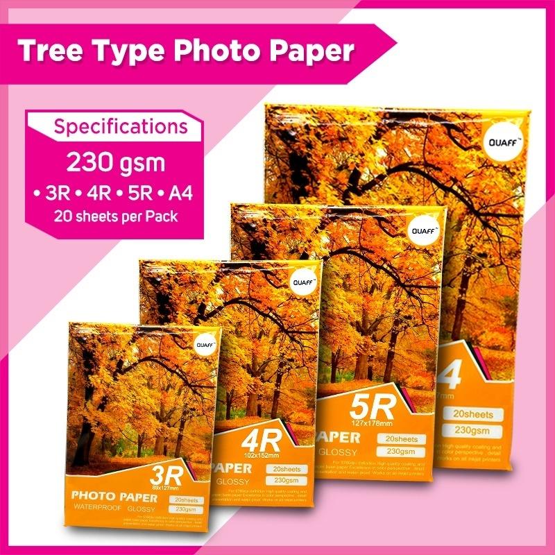 Kertas Foto Glossy Anti Air Laminasi Photo Paper Waterproof Glossy ...
