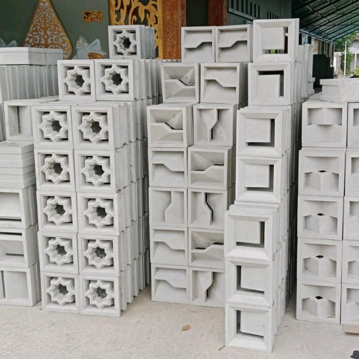 loster, ornamen, batu alam, lesplang beton, renovasi rumah, kubah ...