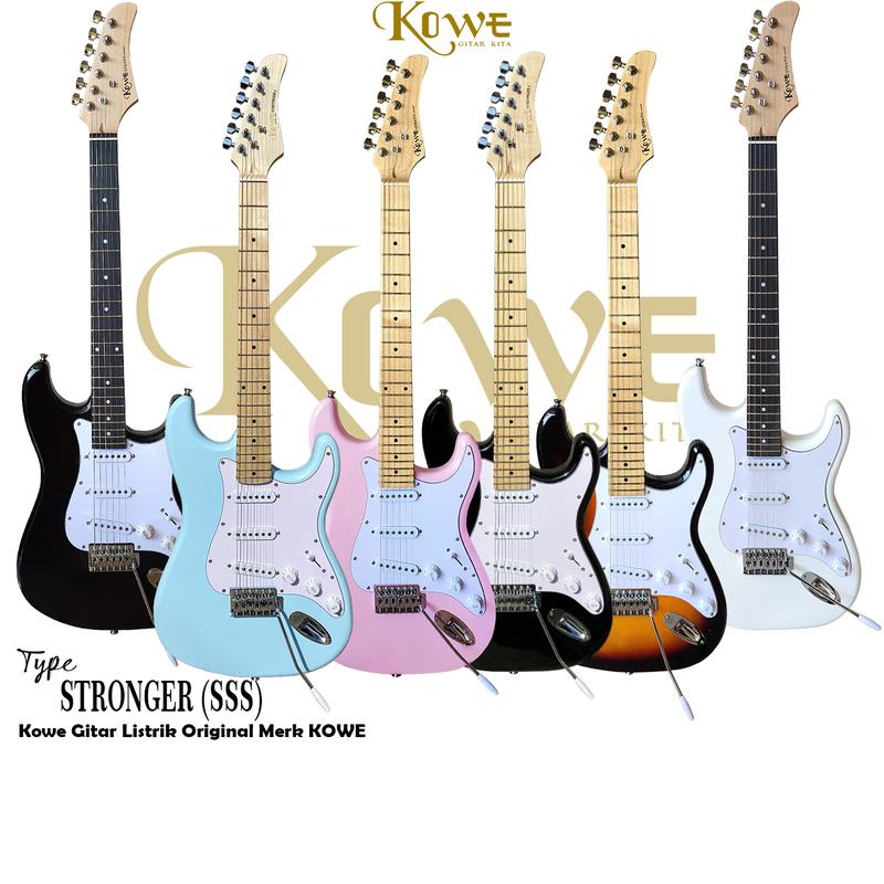 Kowe Gitar Elektrik Stronger SSS Original - Shop | Tokopedia