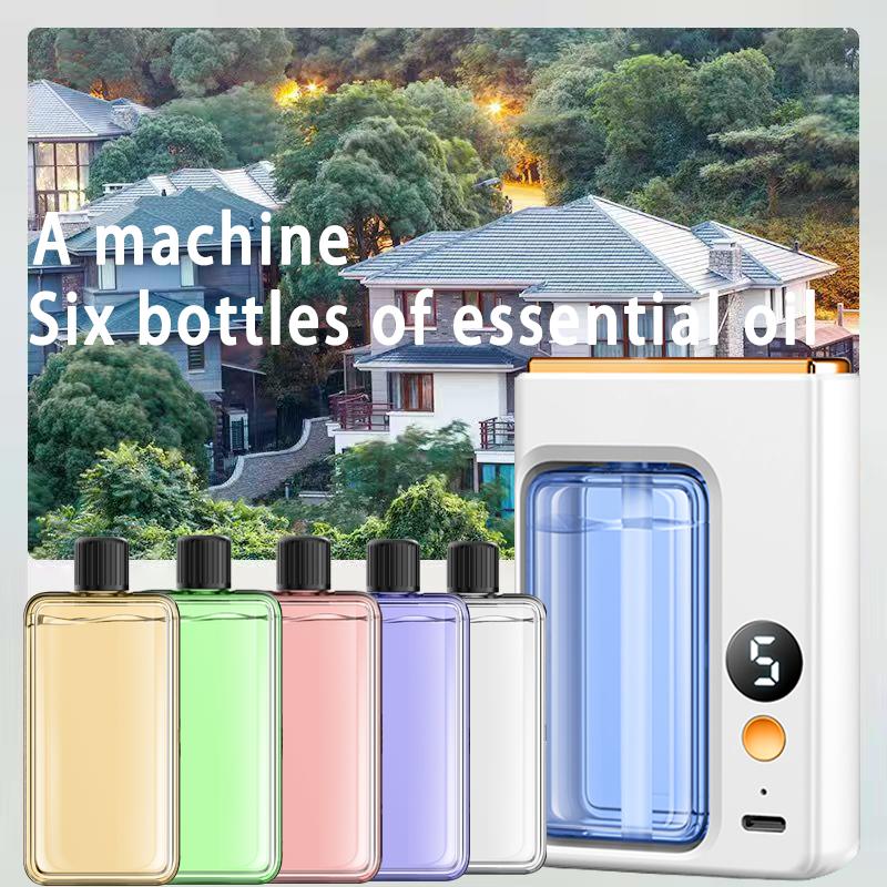 Automatic Fragrance Machine Natural Scent Essential Oil Aroma Diffuser ...