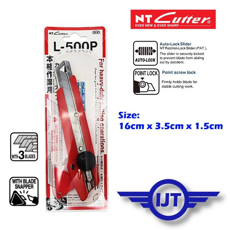 NT Cutter L-500P L500P Heavy Duty Cutter Knife / Pen Knife / - TikTok ...