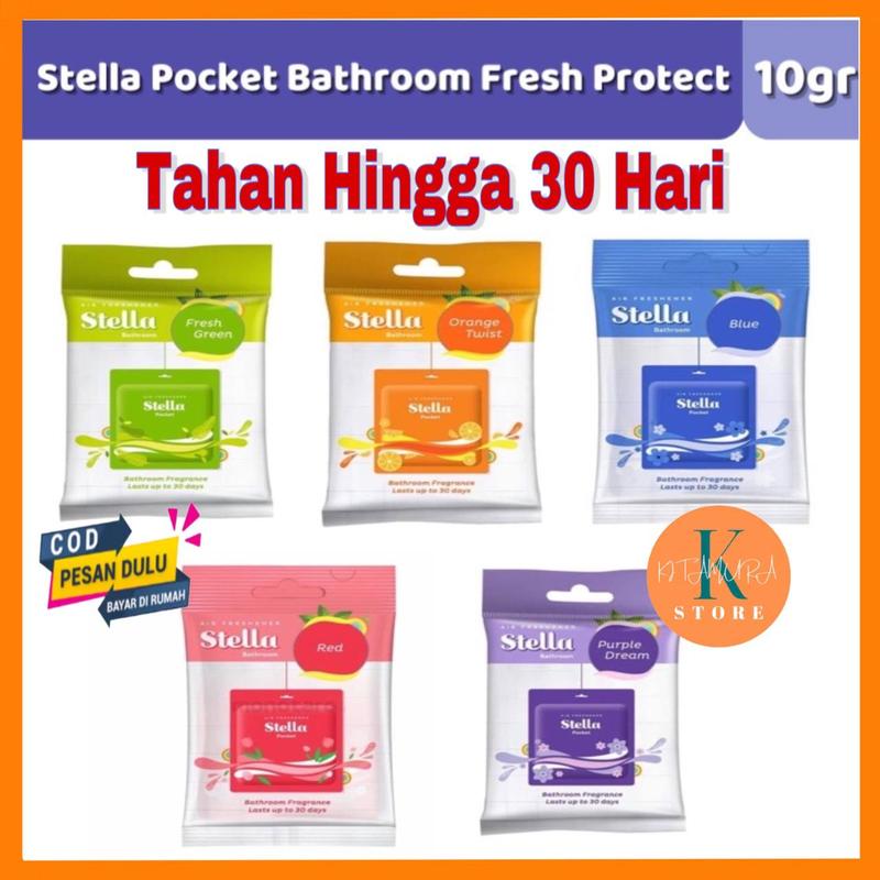 Pengharum Ruangan Kamar Mandi Stella Pocket Air Freshener Bathroom ...