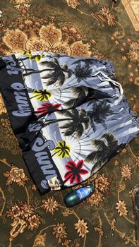 HSL Seluar Pendek Dewasa Lelaki Perempuan Corak Hawaii Plus Size ...