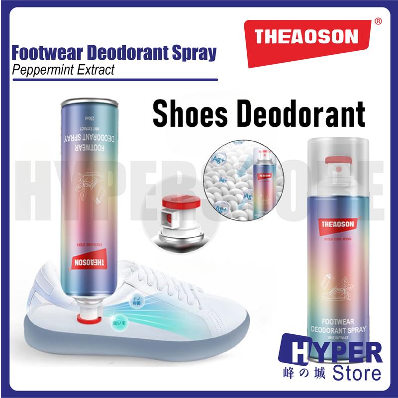 THEAOSON Footwear Deodorant Spray 250ml // Anti Smell Antibacterial ...