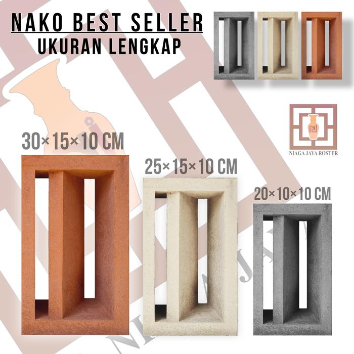 Jual NIAGA JAYA ROSTER - Roster Beton Minimalis - Nako Panjang Terakota ...