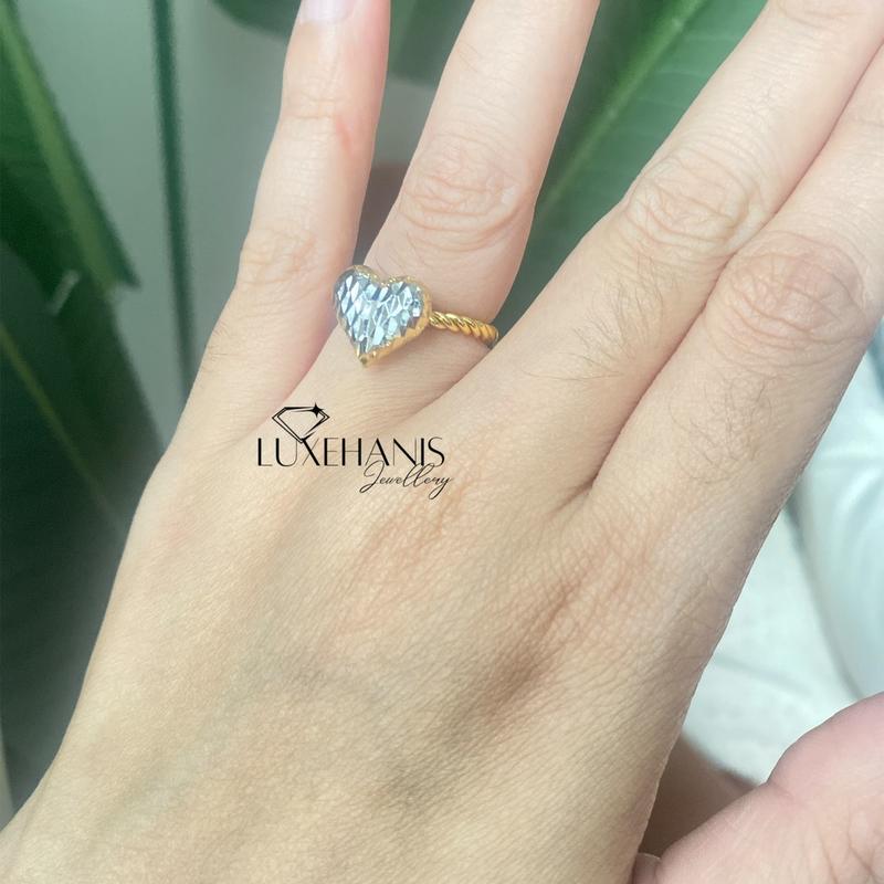 (Clearance SUASA) Boba Rings and Heart Pintal Size HK9 & HK 14 - TikTok ...