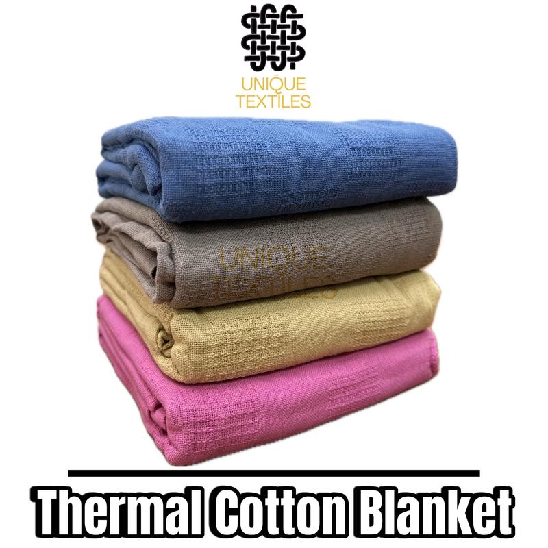 Thermal Cotton Blankets: 100% cotton selimut viral thermal hospital ...