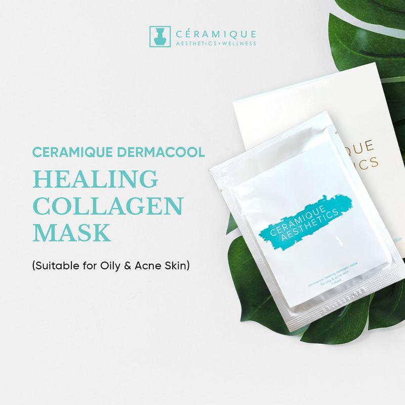 Ceramique Derma Cool Healing Collagen Mask | for Oily & Acne - TikTok ...
