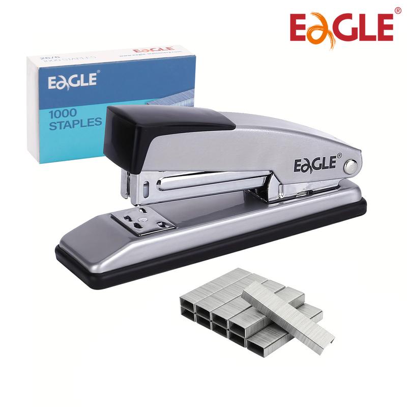 Stapler Desktop, dengan 1000 Staples, Kapasiti untuk 20 Helaian ...