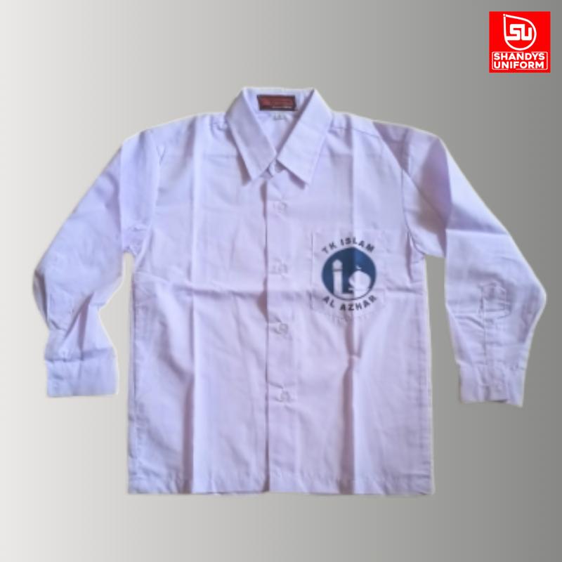 Shandys Uniform I Seragam TK Al Azhar model baju kemeja puti - Shop ...