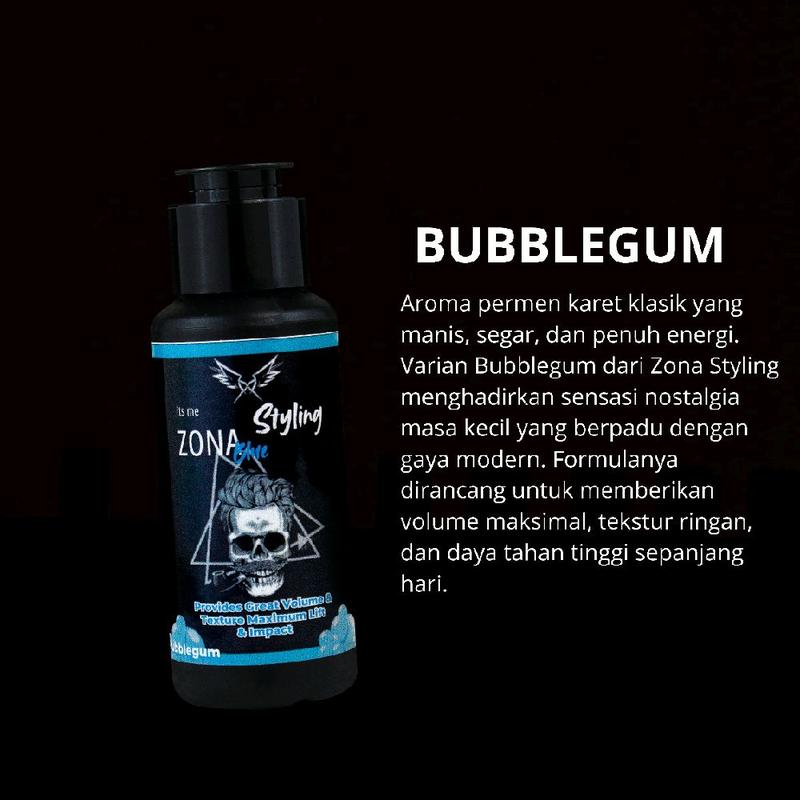 BUY 1 GET 1 ZONA STYLING HAIR POWDER PREMIUM - AROMA BUBBLEGUM - Shop ...