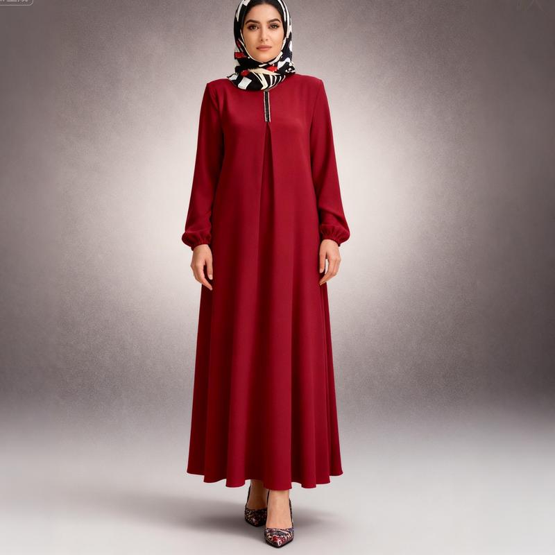 Hot Sale Women's Plus Size Muslim Clothing Jumpsuit Cross-Border Robe ...