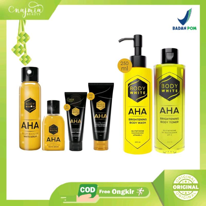 BODY WHITE AHHA BRIGHTENING SERIES - TikTok Shop Malaysia