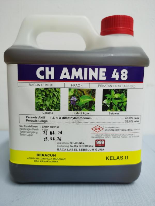 4L CH AMINE 48 / Rumput Para / Keladi Agas / Parit / Racun Rumput ...