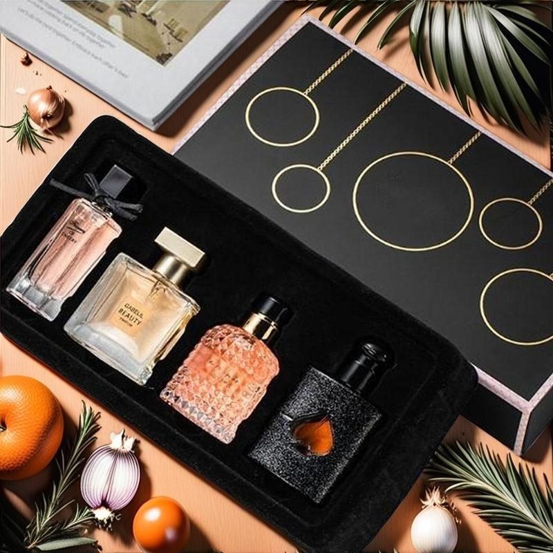 4-in-1 Muslim Prayer Perfume Set: Elegant Long-Lasting Body Spray ...