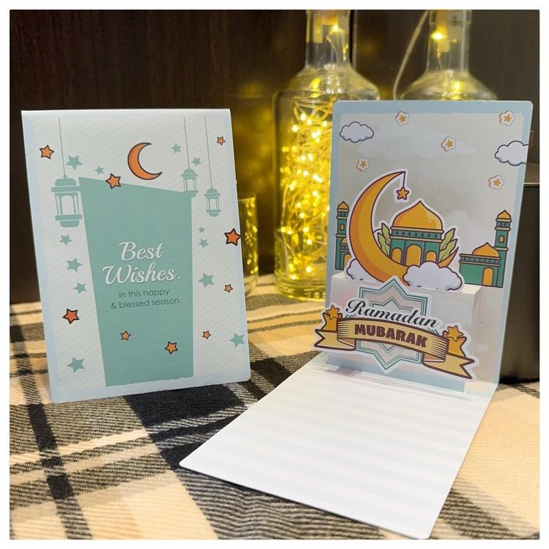Kad Ucapan Ramadan A6 Size Hari Raya Pop Up Greeting Card handmade ...