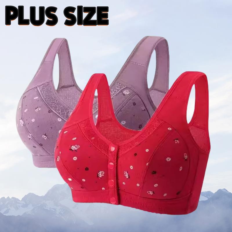 Bra Pakaian Dalam, Saiz Besar, Untuk Wanita, Penutupan Depan - TikTok ...