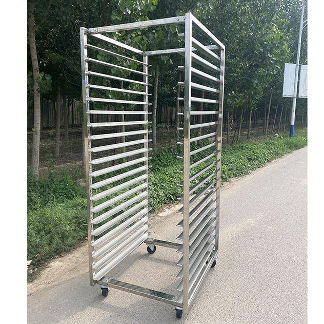 trolley bakery/ trolley roti 15 susun bahan stainlees stell - Shop ...