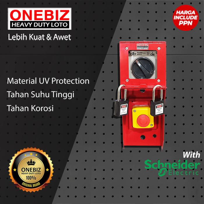 Promo ONEBIZ Loto Box/Safety Heavy Duty with Switch Button+Emergency ...